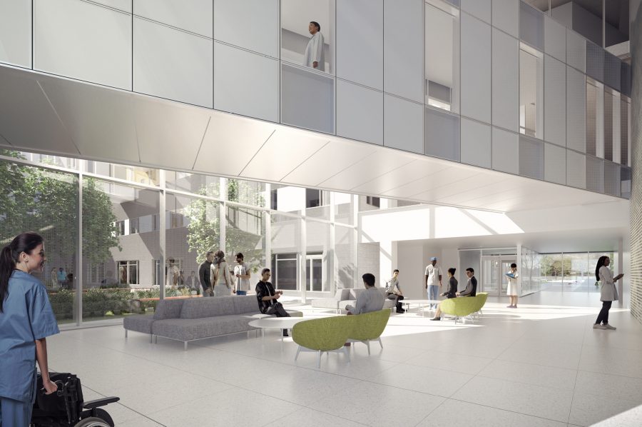 New ÉTS hub on the old Stock Exchange floor - MSDL Architecture