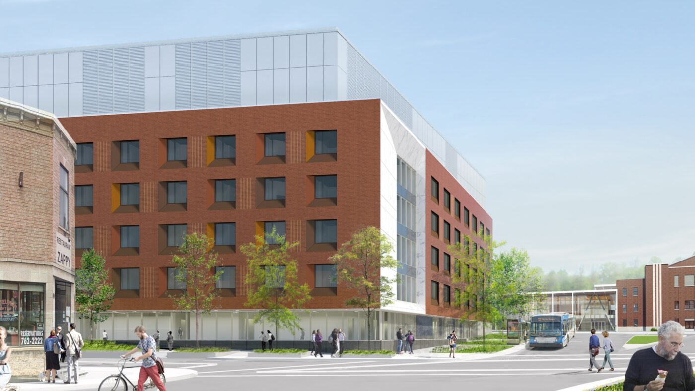 Expansion of Hôpital de Verdun - MSDL Architecture